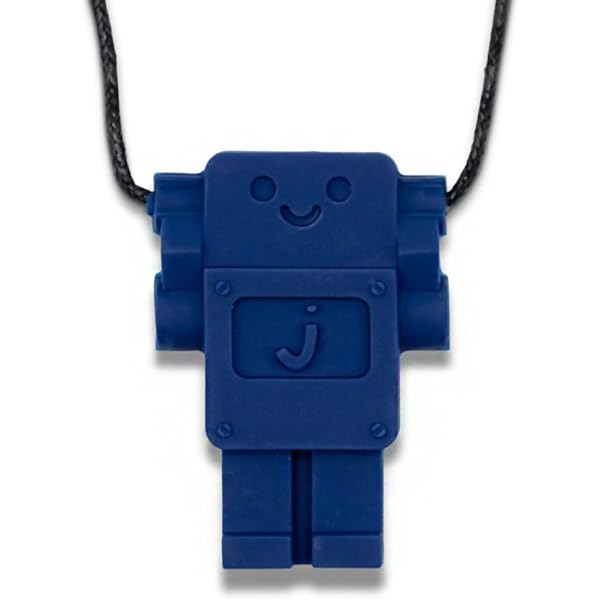 Jellystone Chewable Robot Pendant Blue – Toy Corner