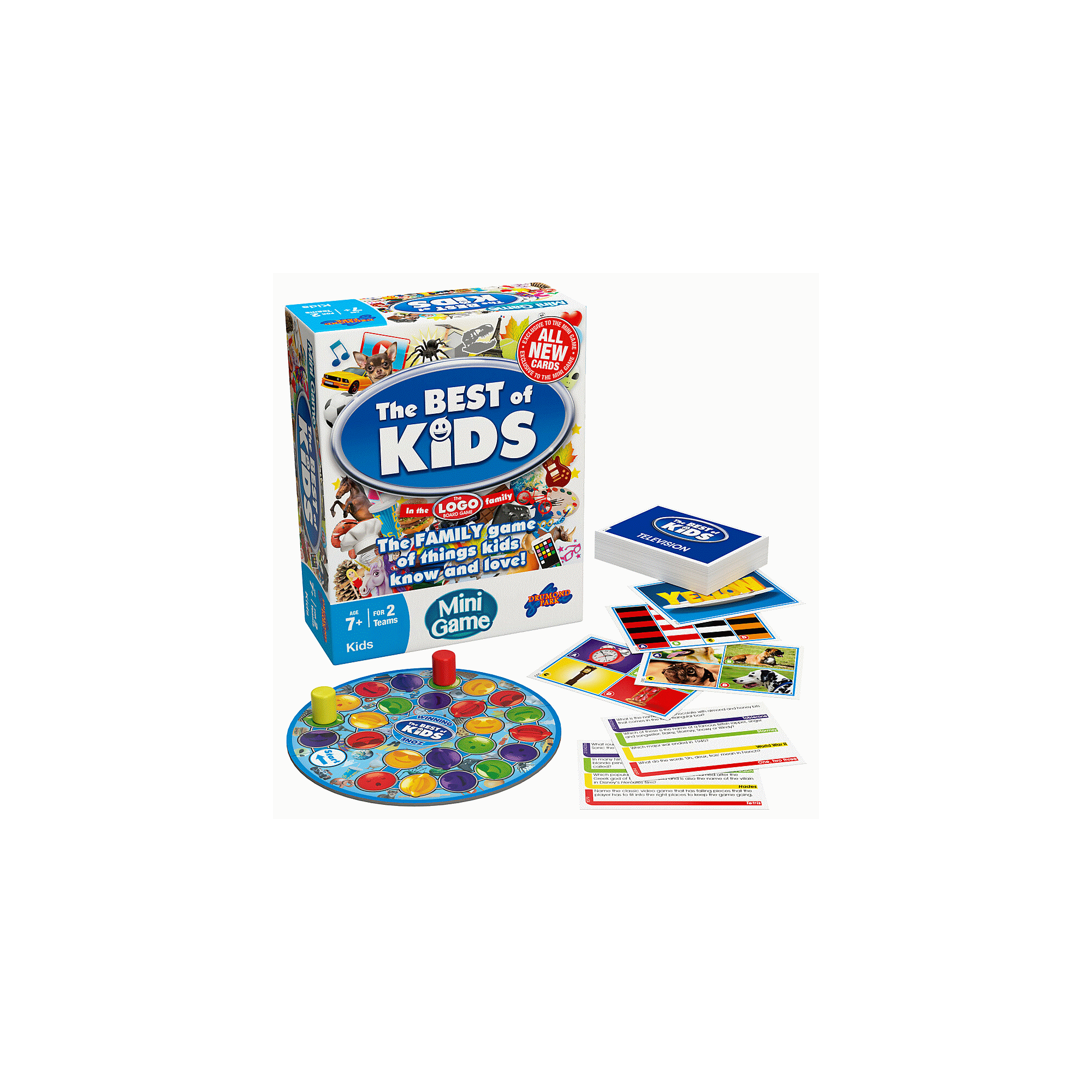 The Logo Board Game - The Best of Kids Mini Game – Toy Corner