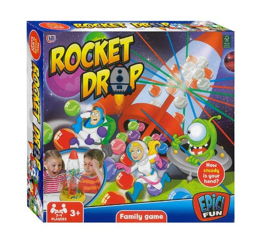 Rocket Drop Board Game – Toy Corner